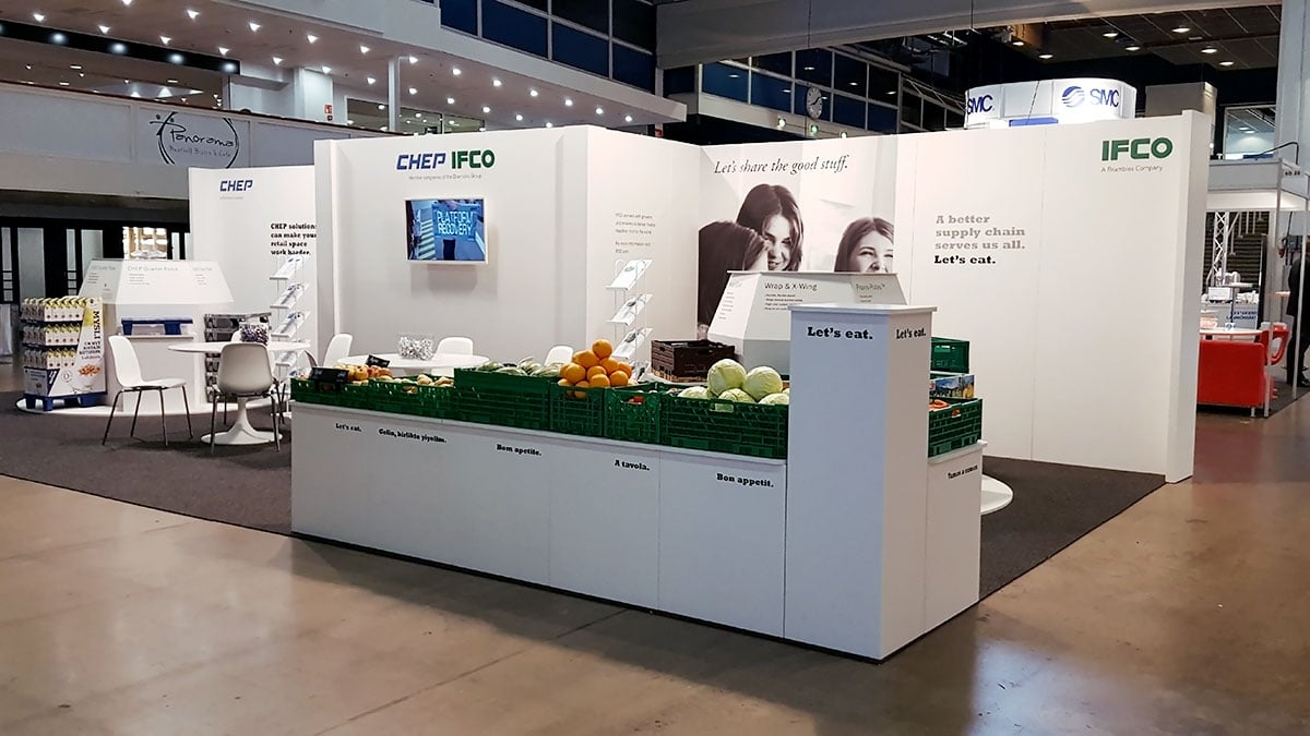 Eco-friendly exhibition stands